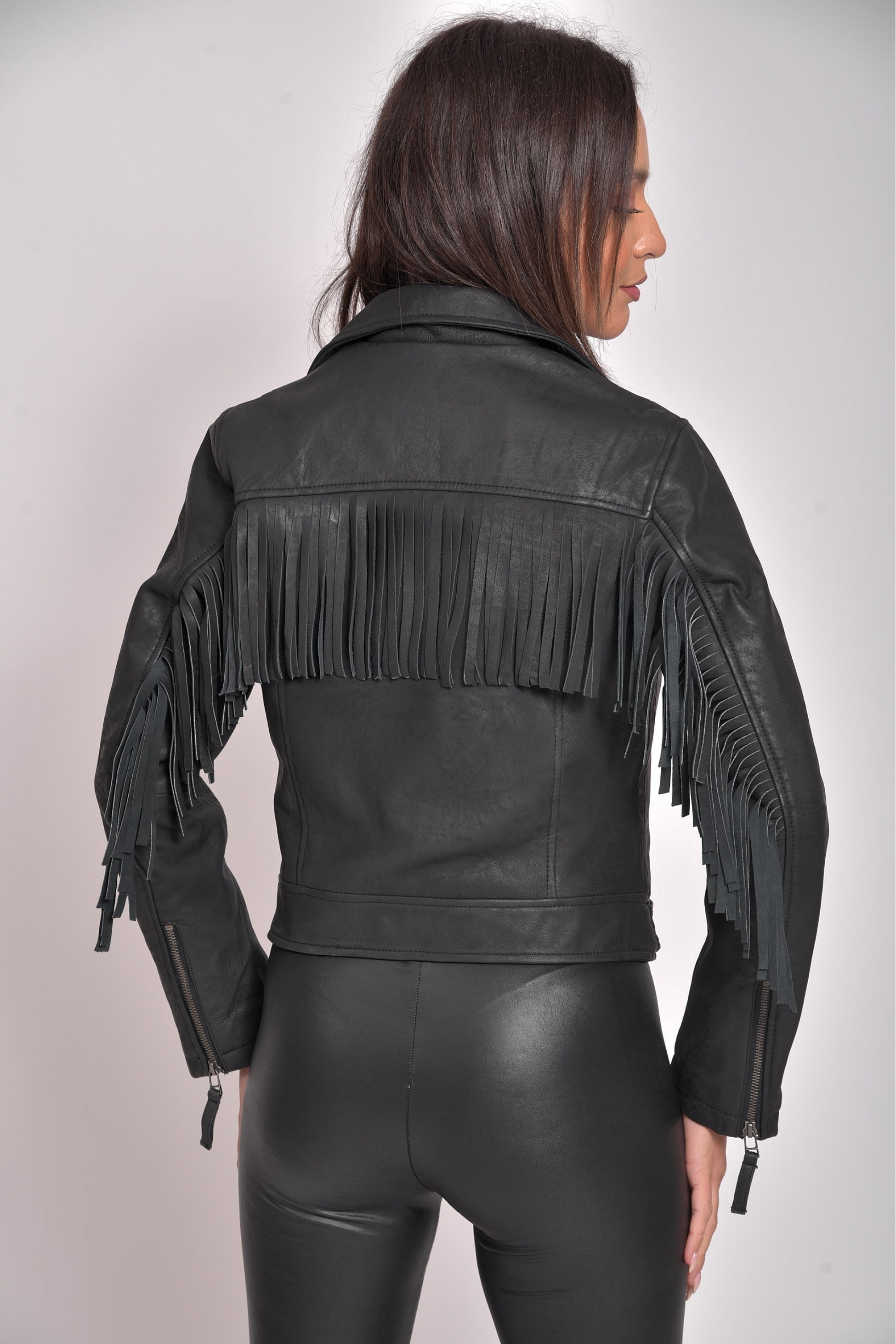 CRAZY HORSE VINTAGE SHEEP BLACK - ΑΥΘΕΝΤΙΚΟ ΓΥΝΑΙΚΕΙΟ ΜΑΥΡΟ ΔΕΡΜΑΤΙΝΟ ...