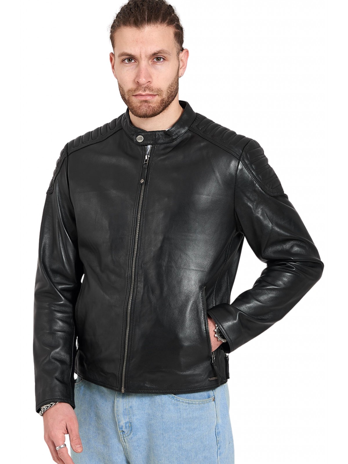 Δερμάτινα μπουφάν ανδρικά||Vainas leather το αυθεντικό δερμάτινο